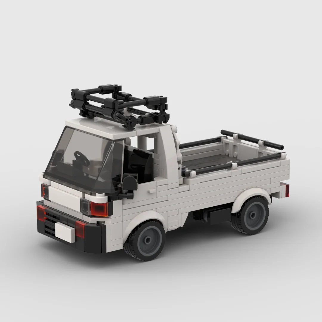 New-MOC-City-Racing-Pickup-truck-Hondaed-ACTY-Bricks-Speed-Toy ...