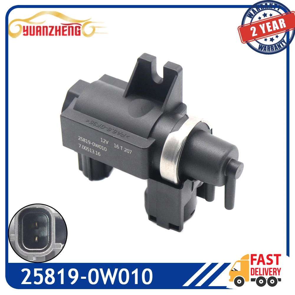 25819-0W010 Turbo Boost Pressure Valve Solenoid for Toyota for Lexus ...
