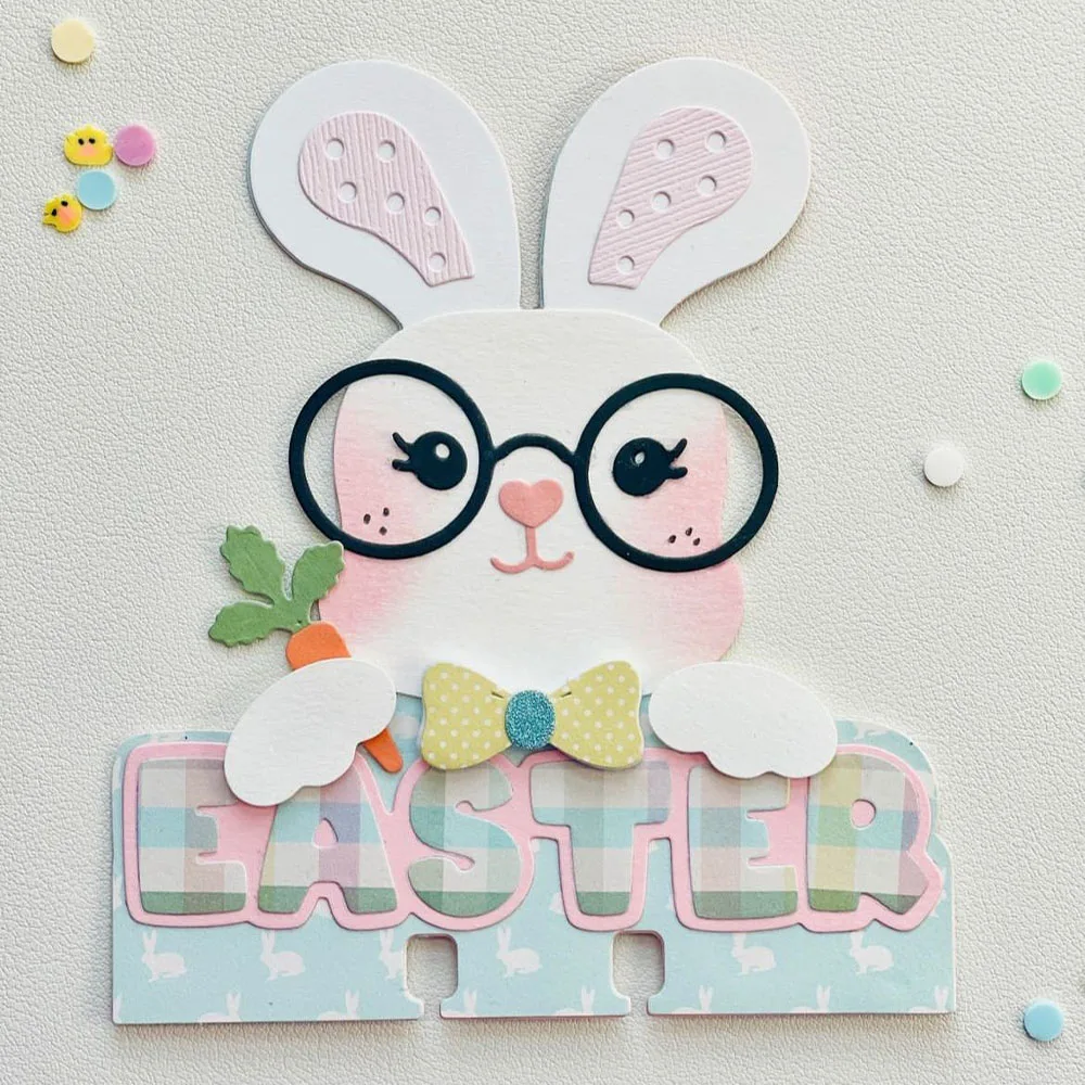 KSCRAFT Easter Memorydex Metal Cutting Dies Stencils for DIY ...