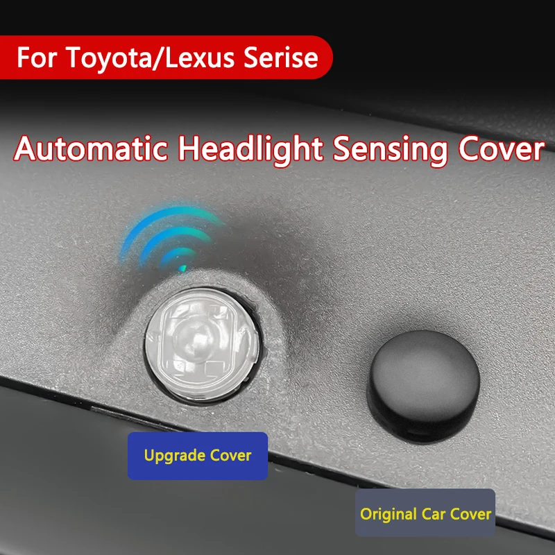 ABS-Automatic-Headlight-Sensor-Cover-Car-Head-Light-Sensor-Cap-Headlamp ...