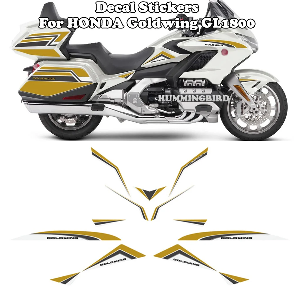 Gold Wing GL 1800 Modification Accessories Sticker Kit Full Bike ...