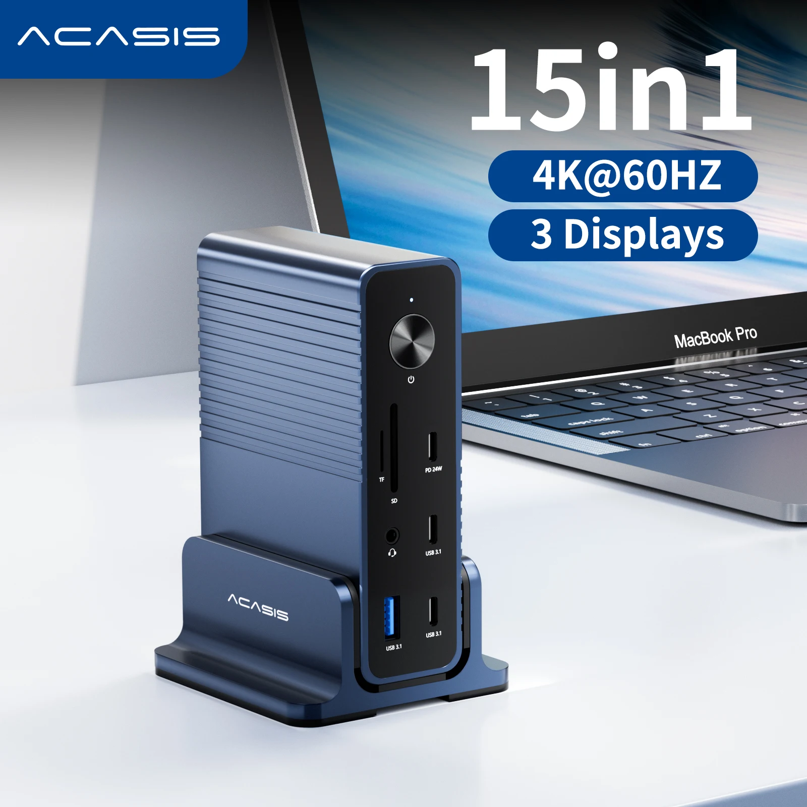 Acasis-Type-C-Hub-Docking-Station-10Gbps-4K-HDMI-Triple-Displays-PD ...