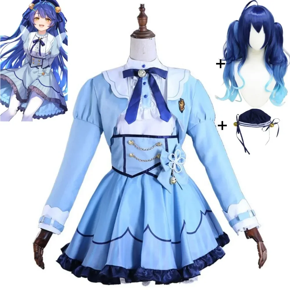 YouTuber-VTuber-NIJISANJI-Vliver-Amamiya-Kokoro-Cosplay-Costume-Wig-Hat ...