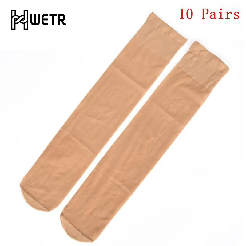 Medias de nailon transparente ultrafinas para mujer, medias de seda de ...