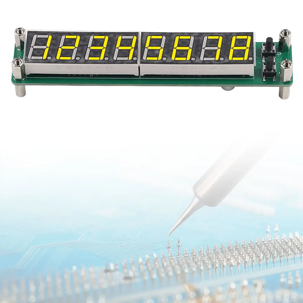 PLJ-8LED-R Digital Cymometer Meter Tester 0.1MHZ-2.4GHz Digital RF ...