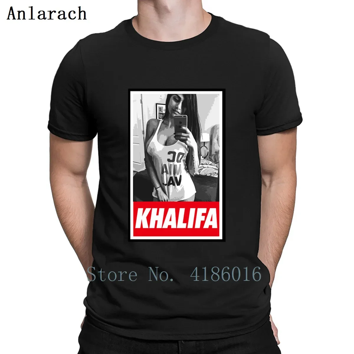 Mia Khalifa T Shirt Customize Breathable Crazy Original Spring Autumn ...