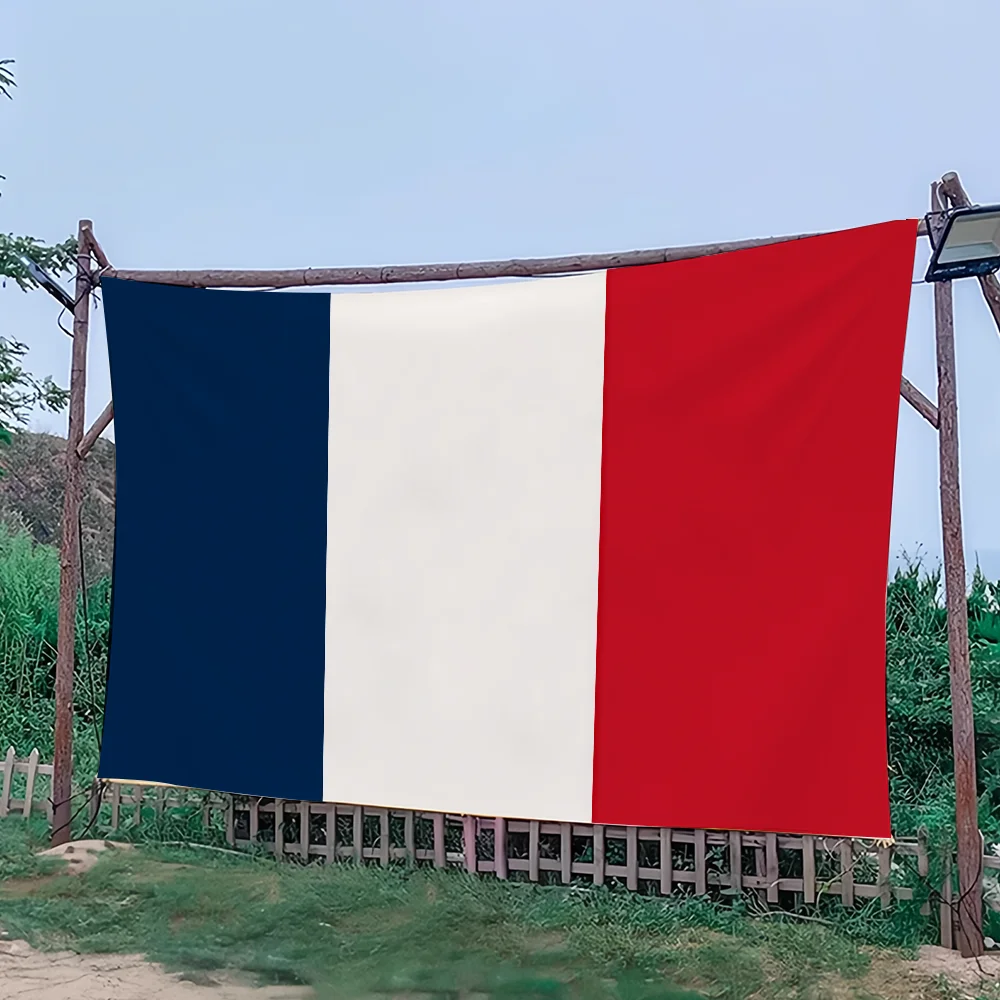 Drapeau de la France, décoration murale pour la maison, bannière ...