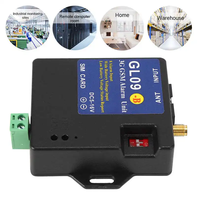 Wireless Alarm Module Wireless Alert Module GL09‑B 3G for Home Security