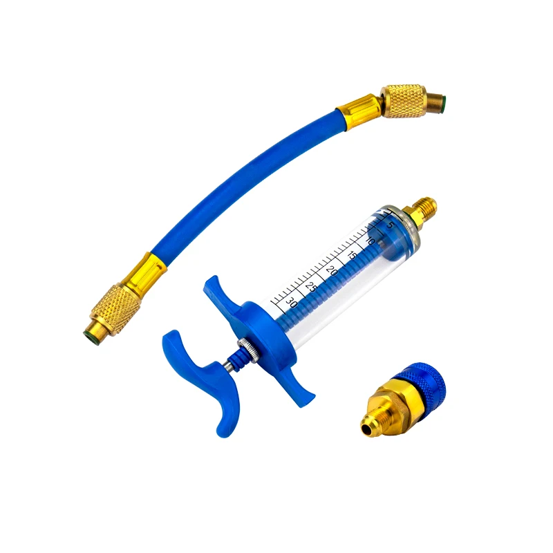 Oil-UV-Dye-Injector-30ml-1-oz-with-Low-Pressure-Adapter-for-A-C-Air ...