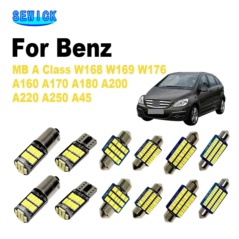 LED-Interior-Light-Kit-For-Mercedes-Benz-MB-A-Class-A45-A160-A170-A180 ...