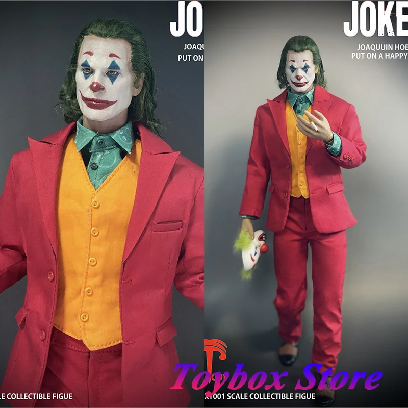 XT001 1/6 Joaquin Phoenix Joker Collectible Man Action Figure Delicate ...