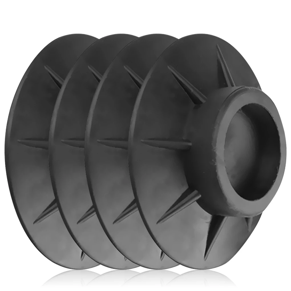 4PCS Anti Vibration Feet Pads Rubber Legs Slipstop Silent Skid Raiser ...