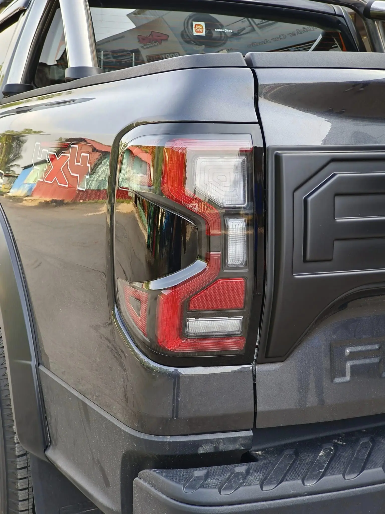 Without-Radar-LED-Tail-Lights-Rear-Lamp-For-Ford-Ranger-2023-2024 ...
