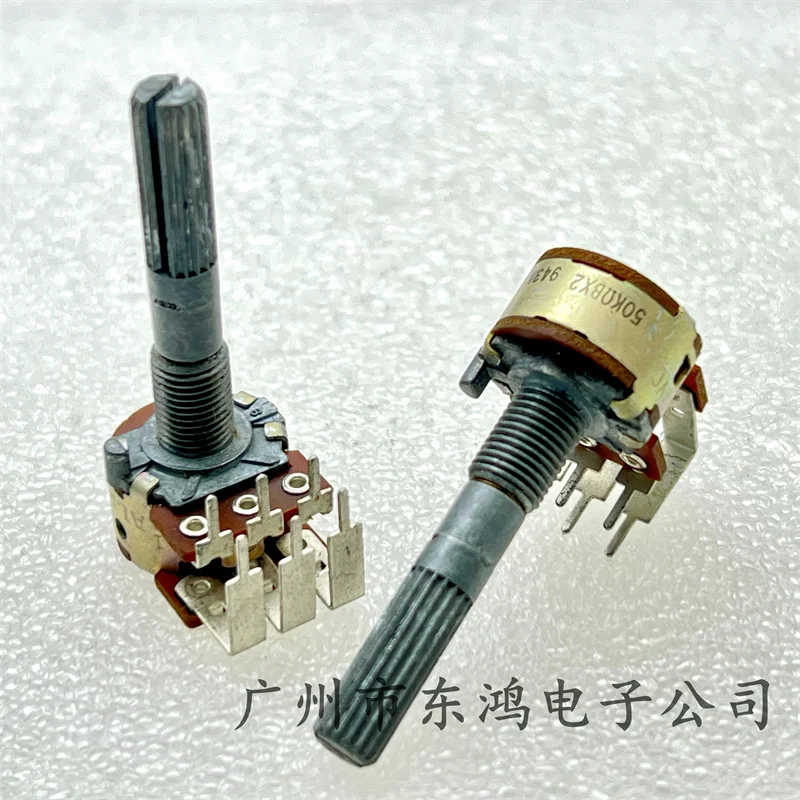 1 Uds ALPS Alps RK163 potenciómetro dual ángulo de flexión interno B50K ...