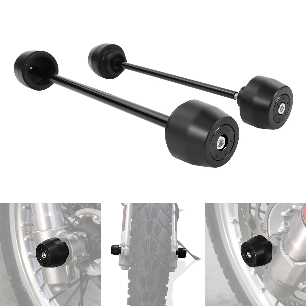 Rear-Front-Axle-Fork-Crash-Sliders-Fit-For-Suzuki-DR650-DR650SE-1996 ...