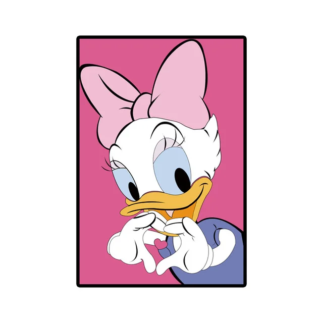 Daisy Duck Face Paint