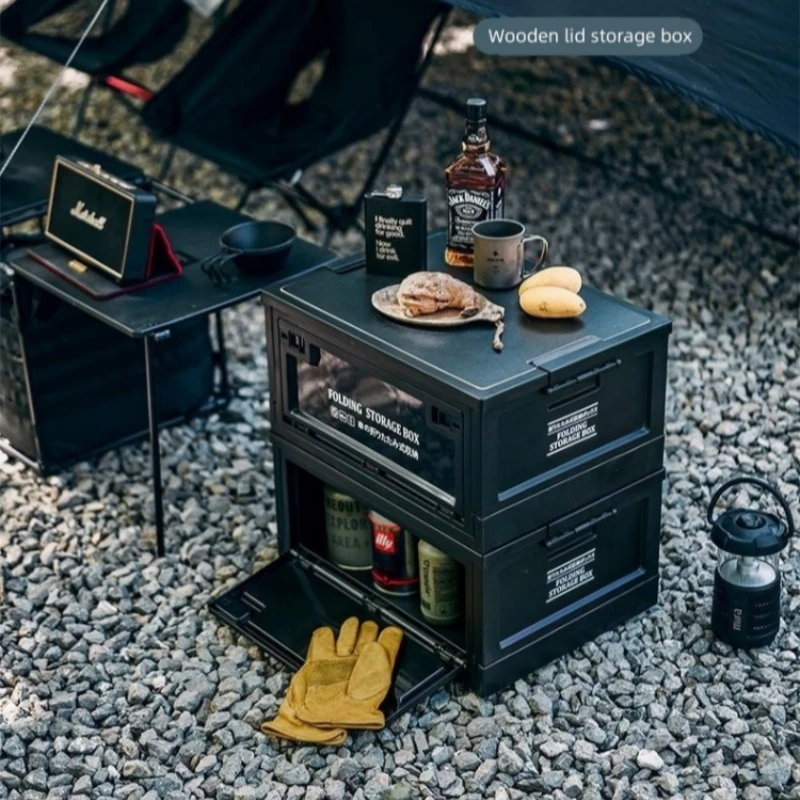 Camping Storage Box Car Trunk Storage Box Folding Outdoor Equipment ...