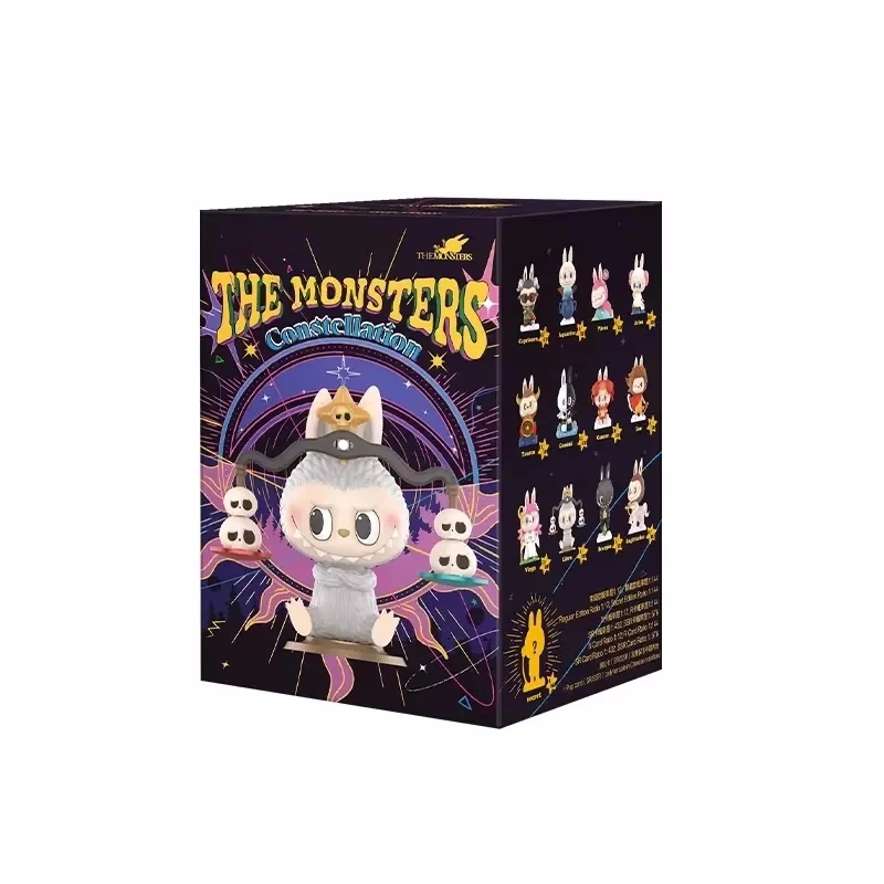 Figuras de acción de la serie Labubu The Monsters Constellation, caja ...