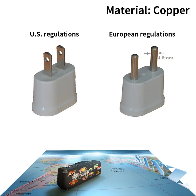 Power-Adapter-European-Standard-US-Standard-2-Pin-Small-Adapter-Power ...