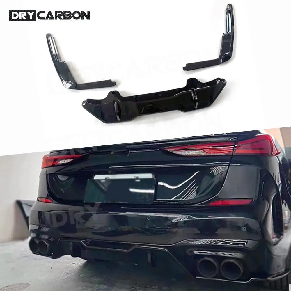 Rear-Diffuser-Bumper-Spoiler-Side-Apron-Splitters-Car-Styling-Bodykit ...