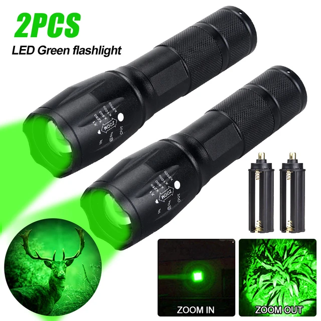 Green Led Red Flashlight Ever Ready Fold