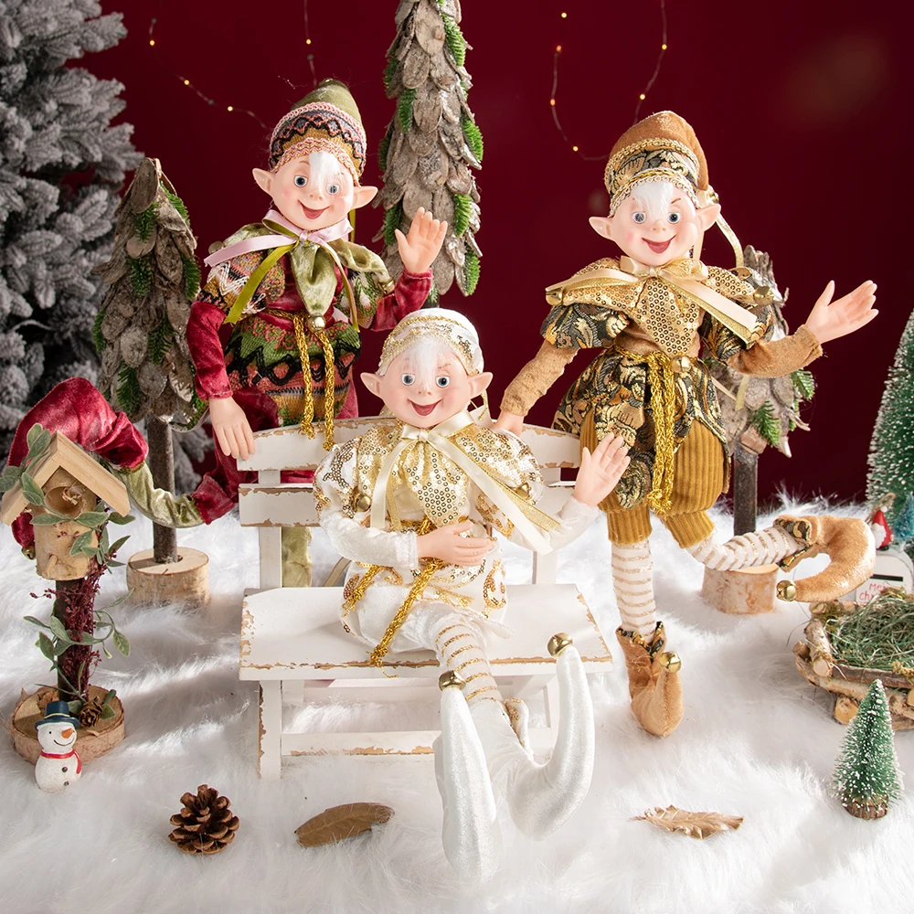 Home-Decor-56CM-Lifelike-Boy-Christmas-Plush-Toy-Elves-Tree-Ornaments ...