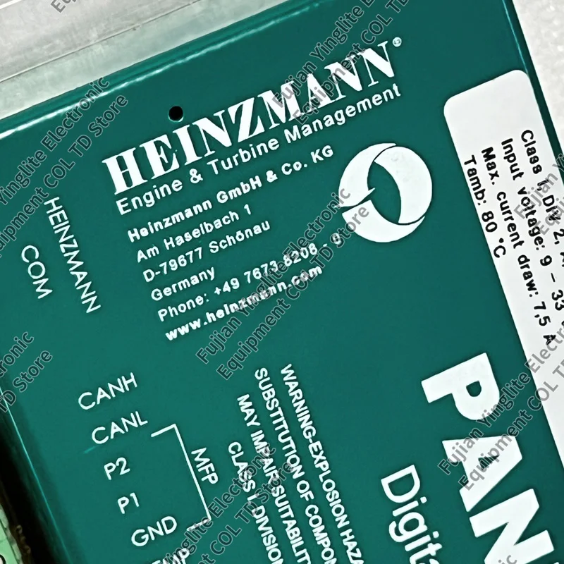 Heinzmann Pandaros DC6 Original Digital Positioner Controlador Gerador ...