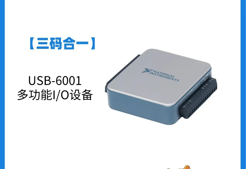 Tarjeta de adquisición de datos NI USB 6001 782604 01 multifunción DAQ ...