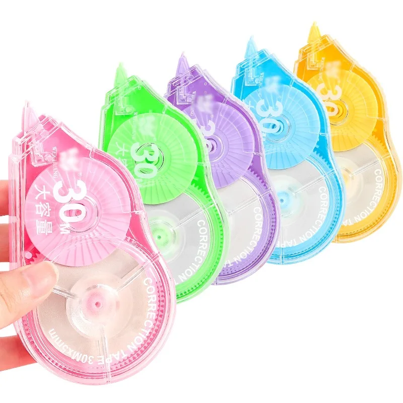 5pcs-Pack-Correction-Tape-Set-Reel-150m-White-Sticker-Tape-For-Student ...