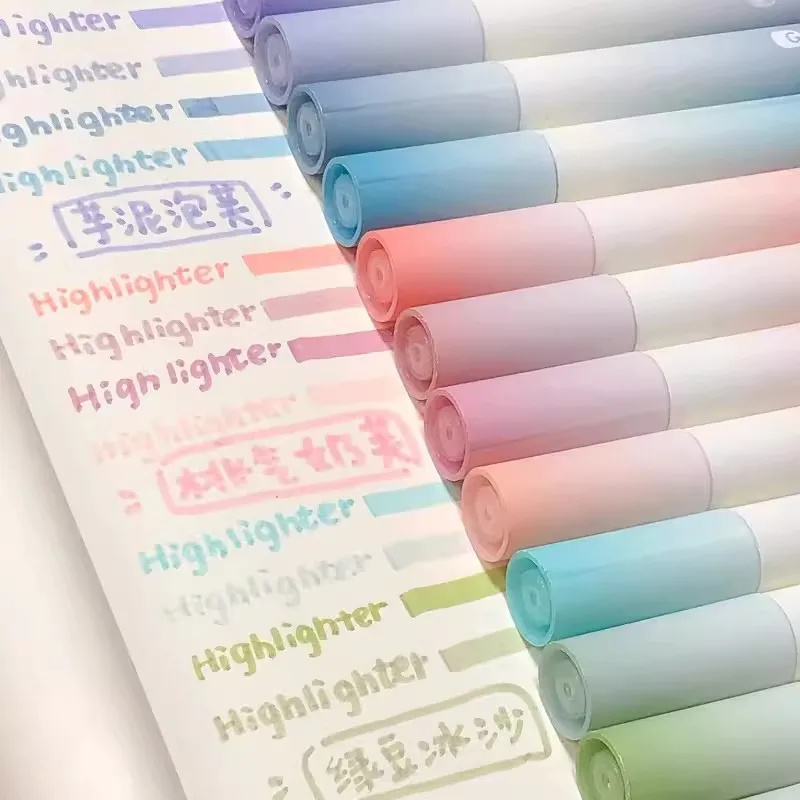 4pcs-Kawaii-Gradual-Marker-Pens-Cute-Highlighter-Art-Marker-Spot-Liner ...