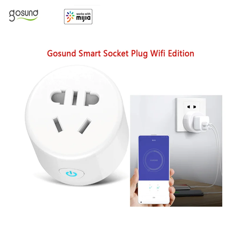 Gosund smart socket CP1 (WIFI version) supports "Xiao Ai" voice control ...