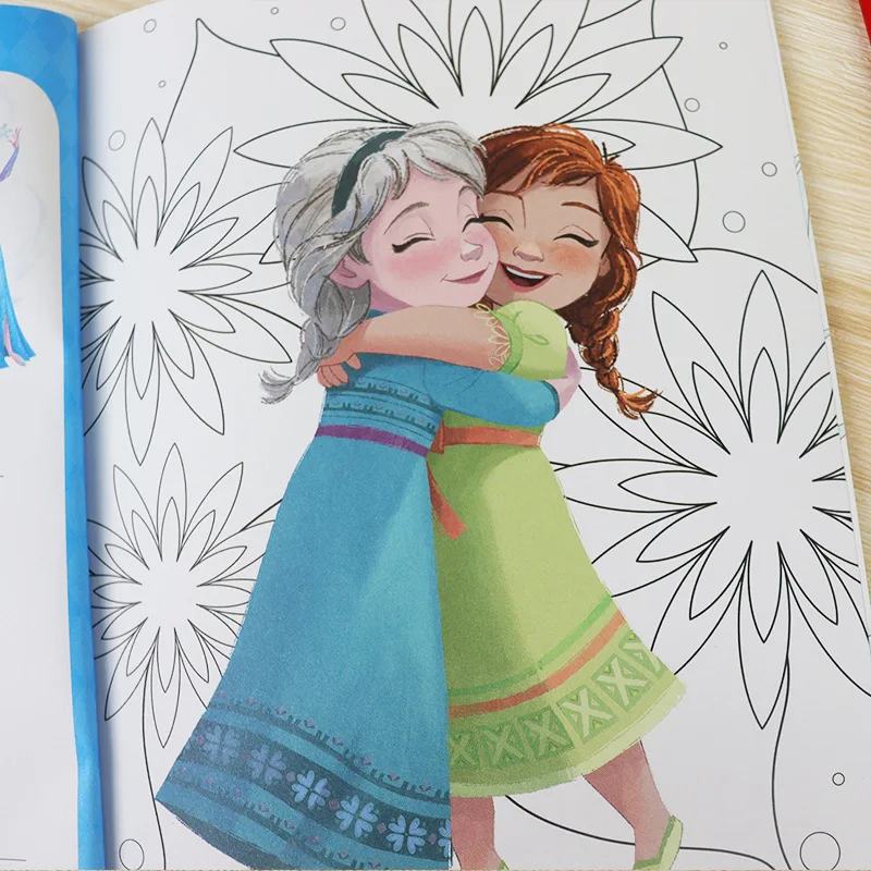 Elsa Cartoon Drawing Book