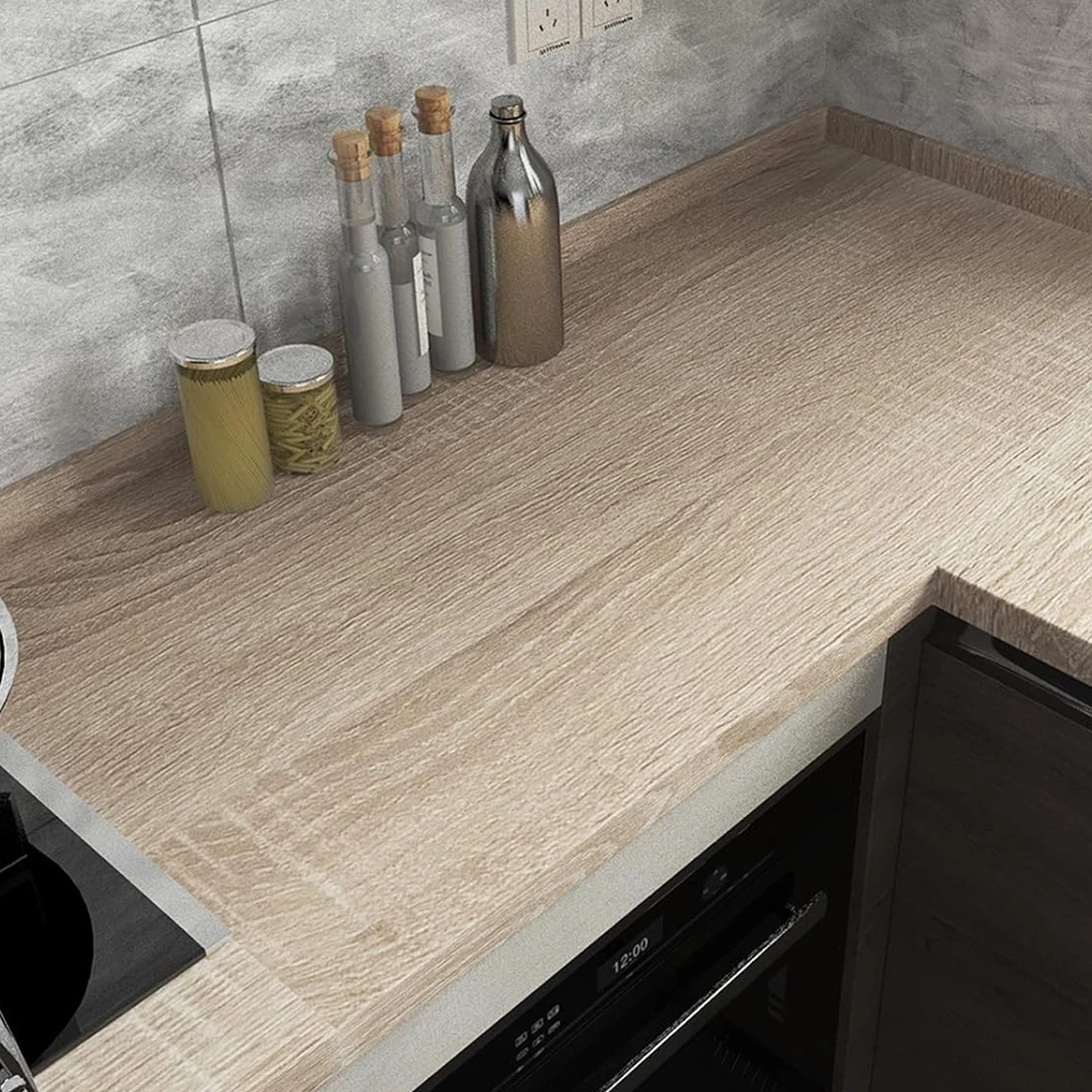 PVC-Wood-Grain-Stickers-for-Furniture-Waterproof-Self-Adhesive ...