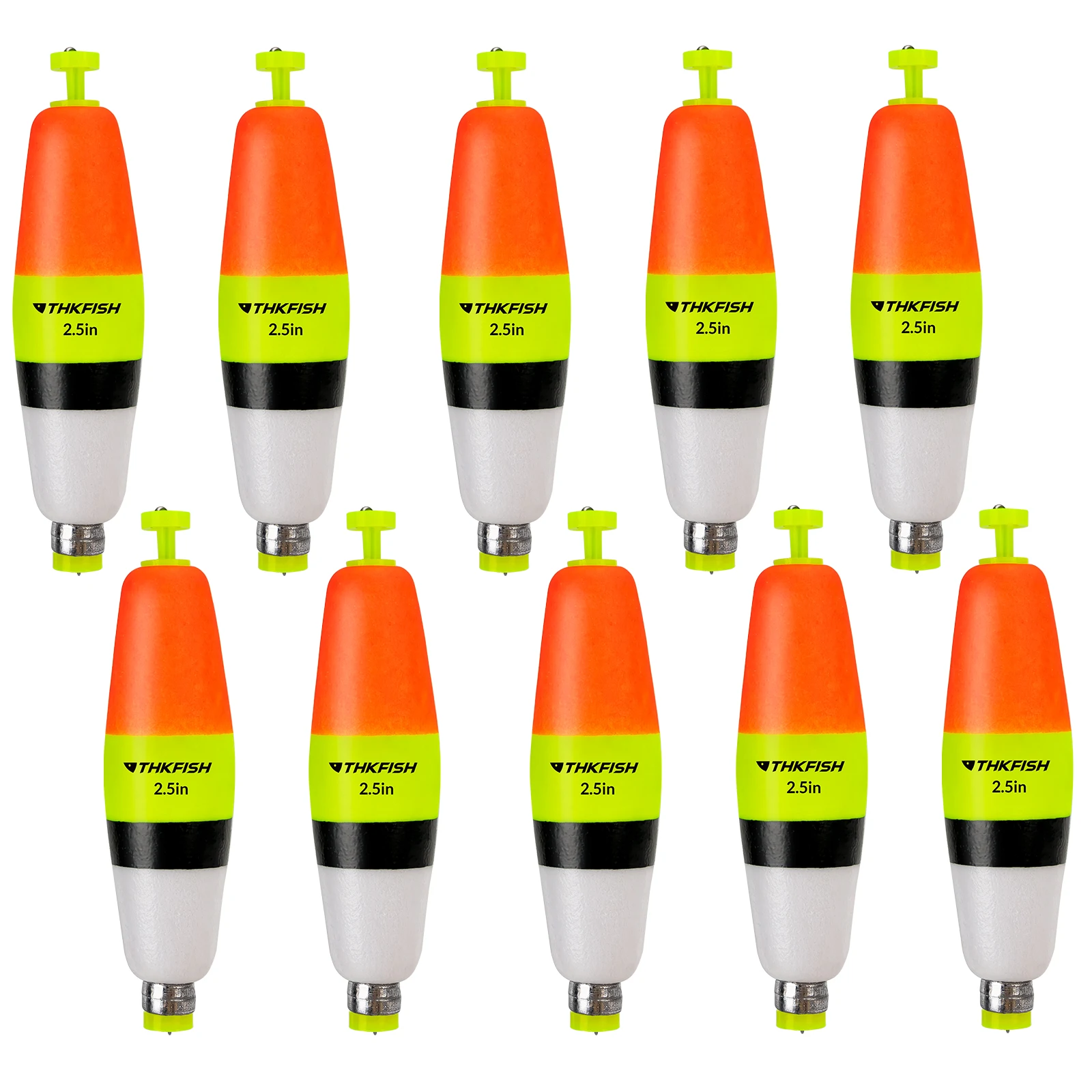 3pcs-Fishing-Float-Slip-Bobber-1-5in-2-5in-Peg-Cigar-Shape-Weighted ...