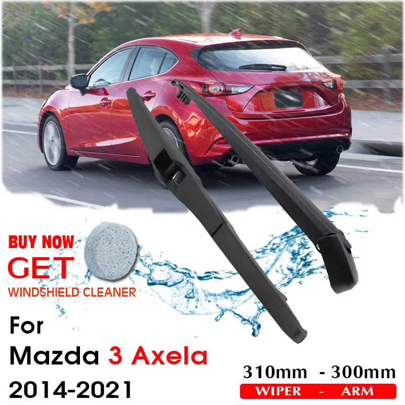 Car Wiper Blade Rear Back Window Windscreen Windshield Wipers For Mazda ...