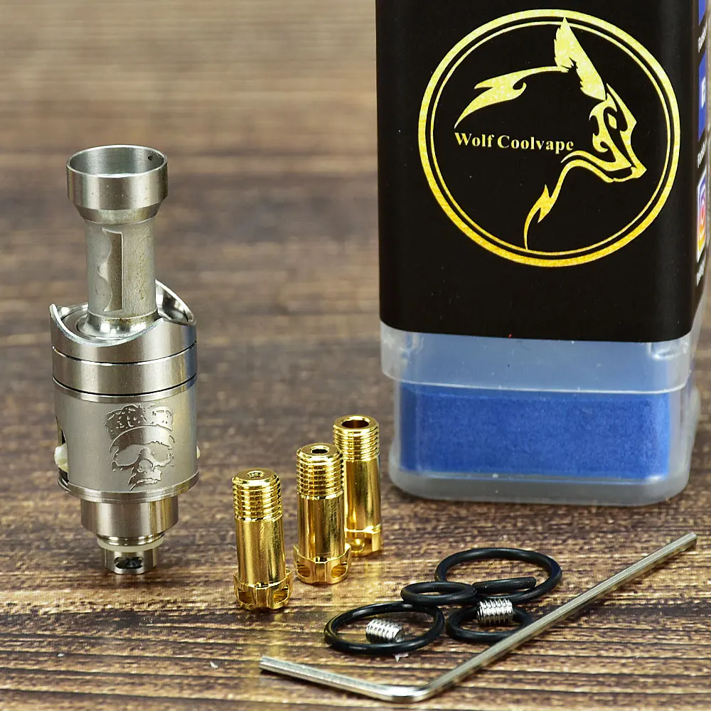 wolfcoolvape-Monarchy-Mobb-MV-Inverted-Skull-RBA-vape-316ss-Bridge-for ...