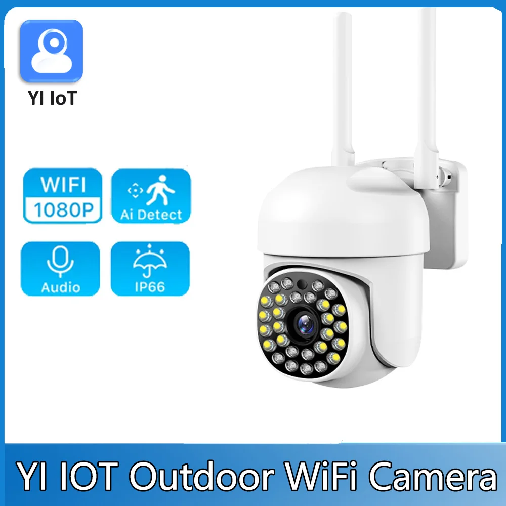 2MP-PTZ-YI-IOT-WiFi-Outdoor-4X-Digital-Zoom-Camera-Home-Security-Auto ...