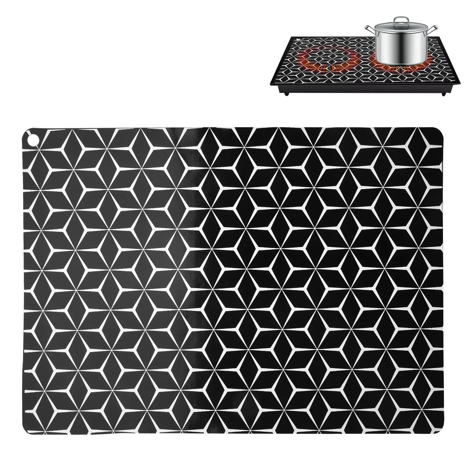 Protecteur-de-plaque-de-cuisson-induction-en-silicone-polym-res-tapis ...