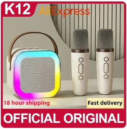 K12-Bluetooth-Karaoke-Machine-Portable-5-3-PA-Speaker-System-with-1-2 ...
