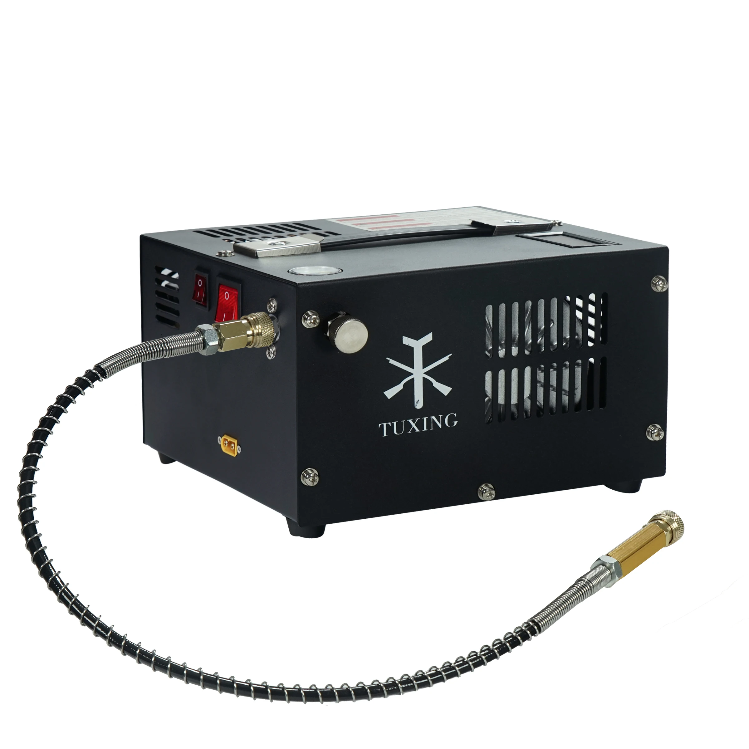 TUXING-4500Psi-300Bar-PCP-Air-Compressor-Portable-Car-12V-with ...