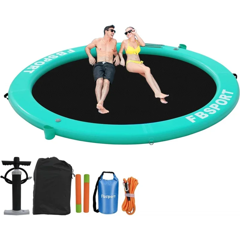 FBSPORT-Inflatable-Dock-Floating-Platform-8ft-Inflatable-Hammock ...