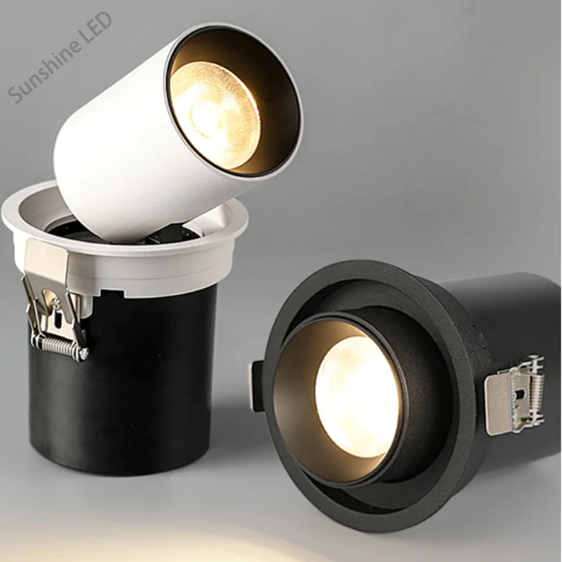 New-high-end-LED-aluminum-embedded-rotating-downlight-9W-12W-15W-18W ...