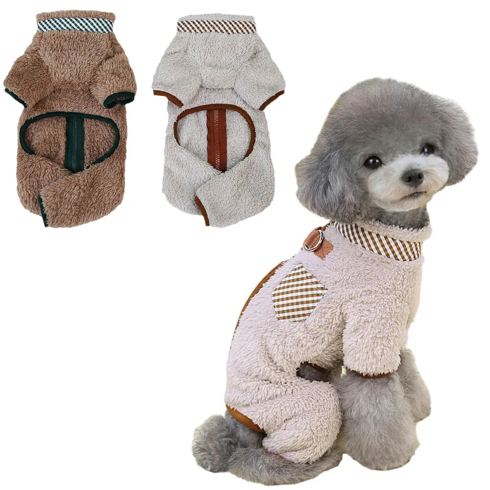 Soft-Warm-Fleece-Dog-Jumpsuit-Winter-Pet-Dog-Jacket-with-Zipper-for ...