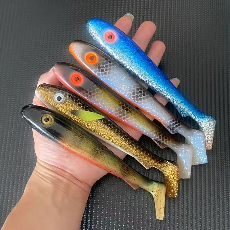STINGER RIG McRubber Jr Shadtail Swimbait 17cm 47g 21cm 88g 25cm 116g ...