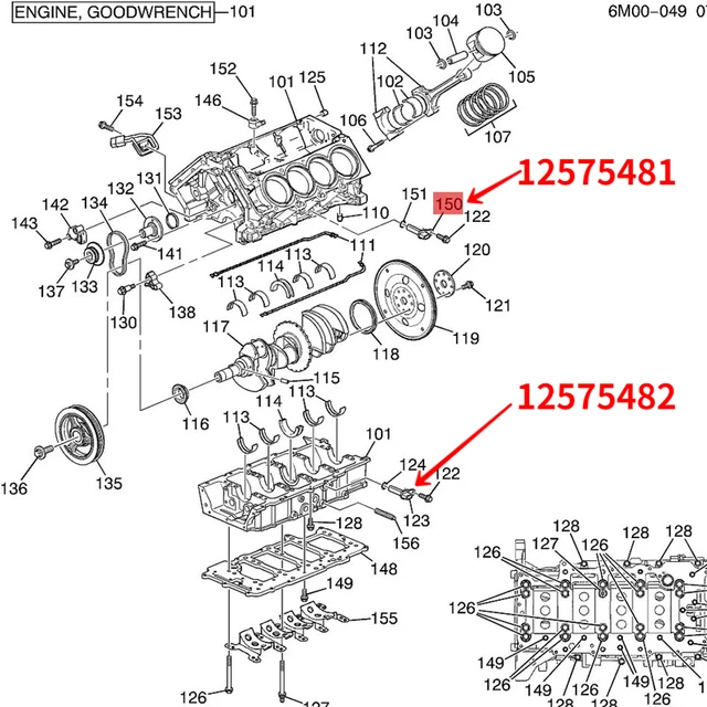 V8 Engine Parts Diagram