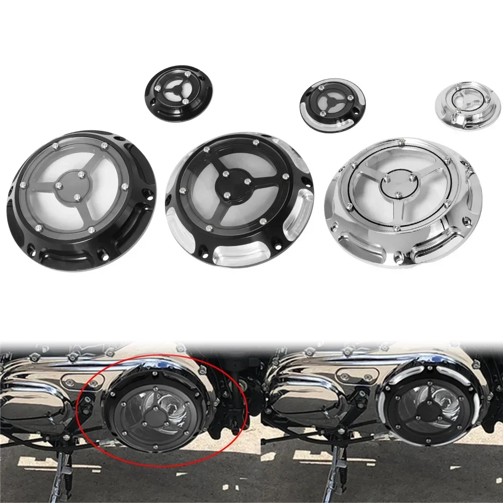 Suitable-for-XL883-XL1200-modified-universal-engine-side-cover ...