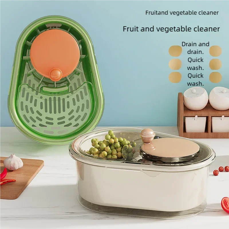New Fruit Washer Hand-free Fruit and Vegetable Washer To Remove ...