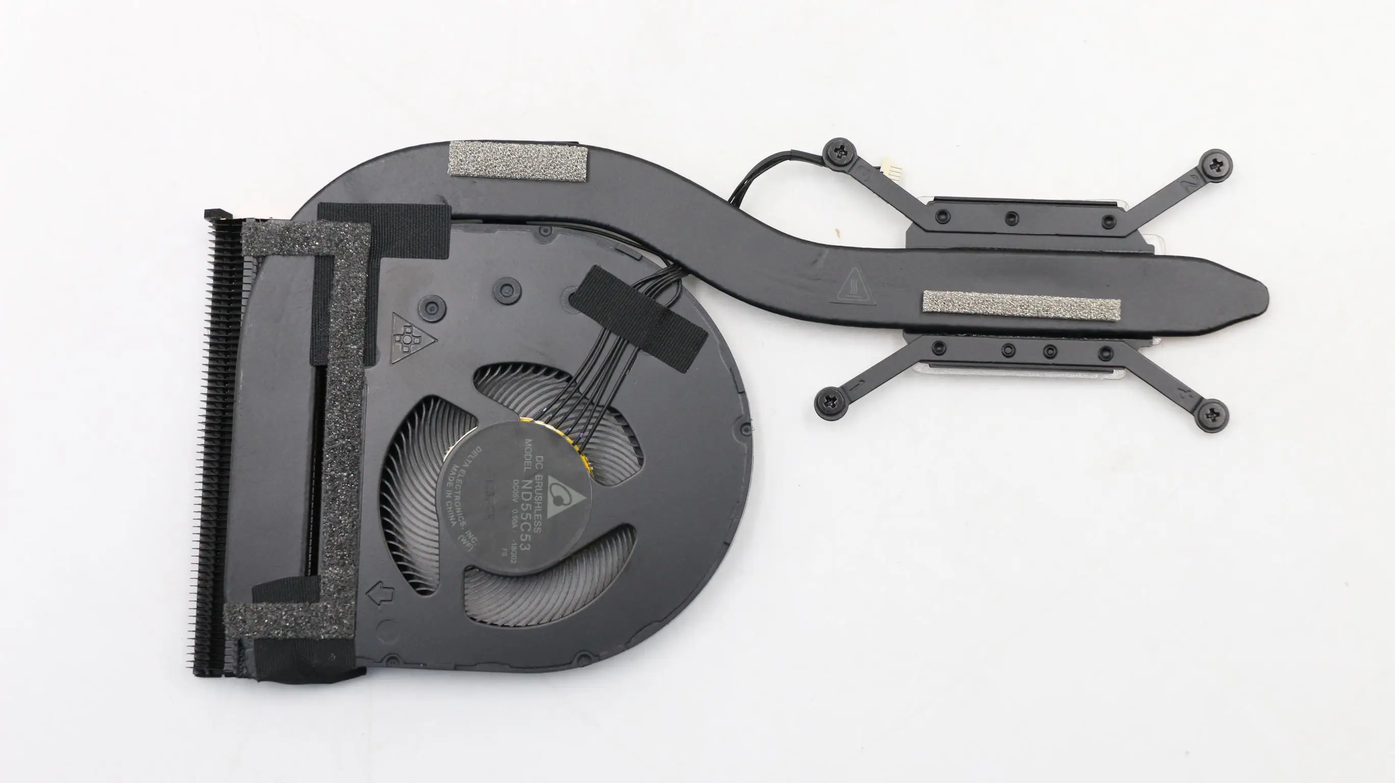 For-Lenovo-Thinkpad-X390-X13-Heatsink-Fan-Copper-TubeRadiator-Fan-FRU ...