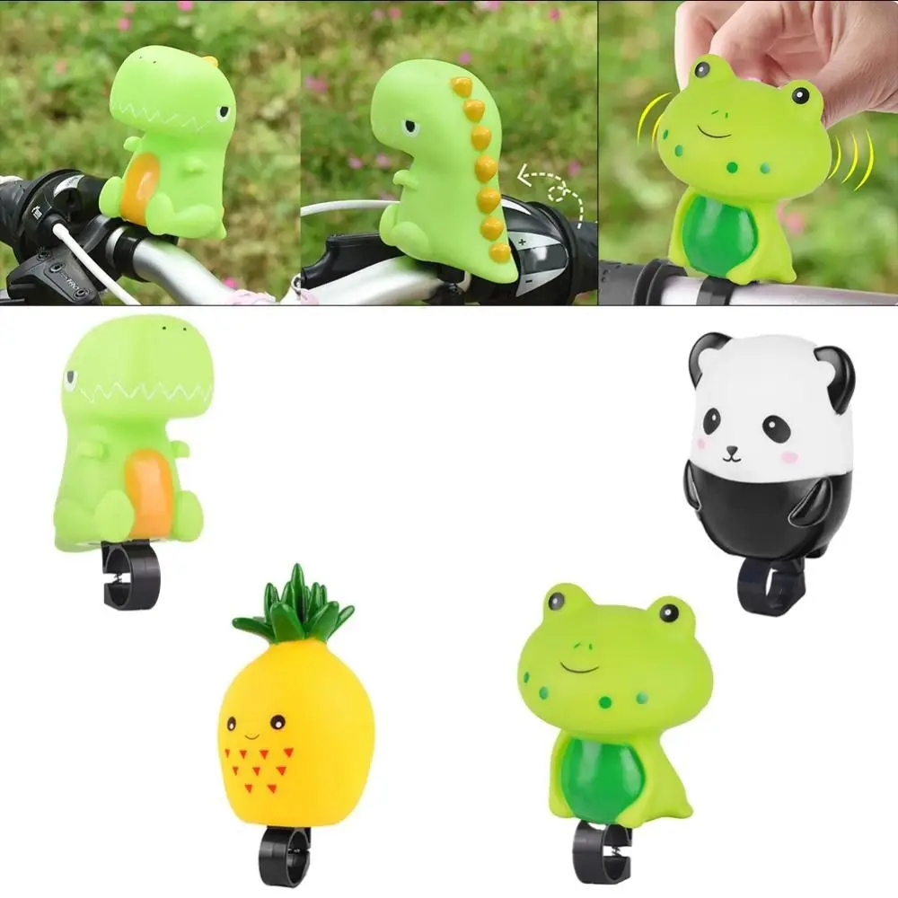 Panda-Cartoon-Bicycle-Bell-Super-Loud-Easy-To-Install-Dinosaurs-Bike ...
