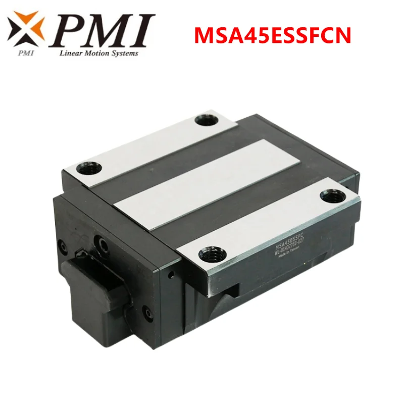 Taiwan PMI MSA45E MSA45ESSFCN flange linear guide slider carriage block ...